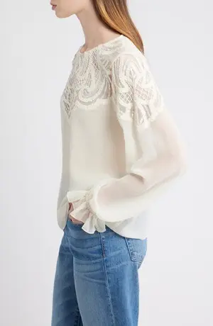 LIPSY Artwork Embellished Top