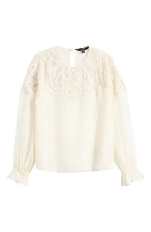 LIPSY Artwork Embellished Top
