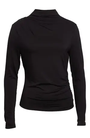 Veronica Beard Mylie Mock Neck Top