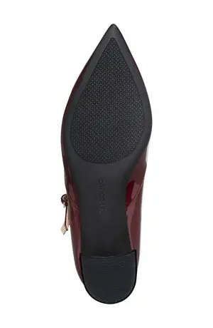 Bandolino Pointed Toe Mary Jane Pump - Dark Red
