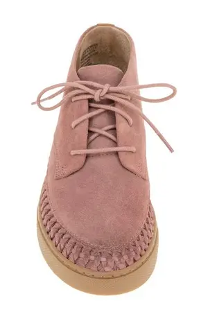 Gentle Souls Cacti Chukka Sneaker - Dark Rose Suede