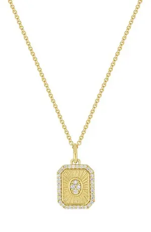 Bony Levy Cleo Petite Diamond Pendant Necklace - 18k Yellow Gold