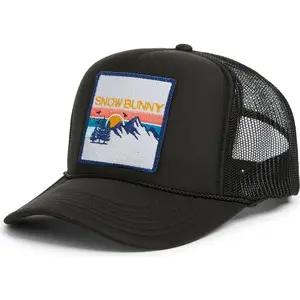 FRIDAY FEELIN’ Snow Bunny Patch Trucker Hat