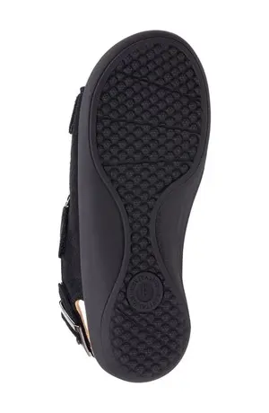 REVITALIGN Roma Backstrap Sandal - Black