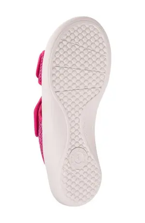 REVITALIGN Kholo Raffia Slide Sandal - Pink