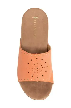 REVITALIGN Sofia Studded Slide Sandal - Desert Flower