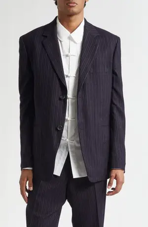 Yohji Yamamoto Single Breasted Blazer