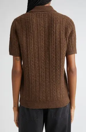 MAISON MARGIELA Wool-blend Polo Sweater