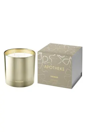 APOTHEKE Firewood Three-wick Scented Candle - Light Beige