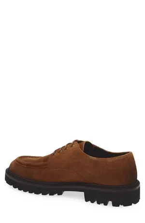 BOSS Julio Lugged Moc Toe Suede Derby