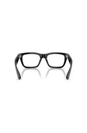 Burberry 53mm Rectangle Optical Glasses - Black