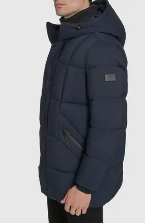 Andrew Marc Millstream Parka - Ink