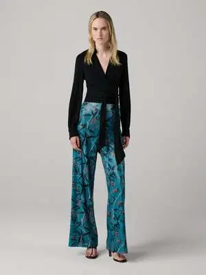 Diane Von Furstenberg Mid Rise Pants For Women