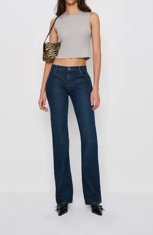 REFORMATION Sharon Mid Rise Bootcut Jeans