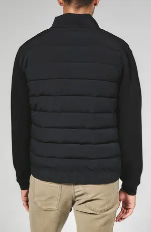 7 Diamonds Puffer Jacket - Black