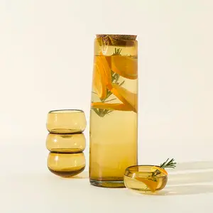 UNCOMMON GOODS Hand Blown Mezcal Infusing Set