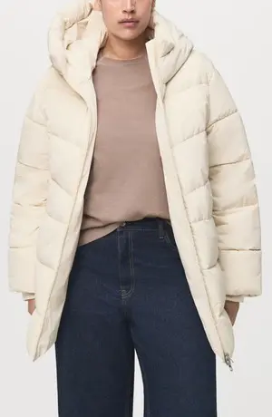 Mango Puff Outerwear For Women