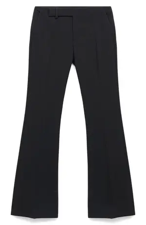Mango Raw Edge Hem Pants For Women