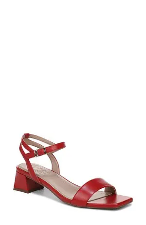 Naturalizer Hana Ankle Strap Sandal - Red