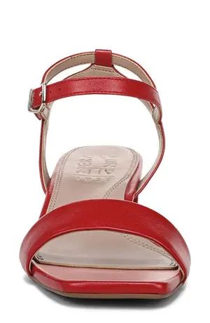 Naturalizer Hana Ankle Strap Sandal - Red
