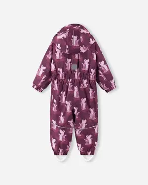 REIMA Toddler's Winter Overall - Deep Purple