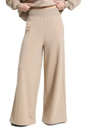 MARCELLA Easton Wide Leg Sweatpants - Sand