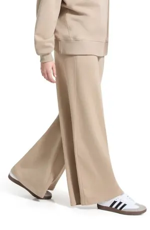 MARCELLA Easton Wide Leg Sweatpants - Sand