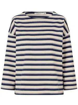 MASAI COPENHAGEN Mabeannie Striped Cotton Top
