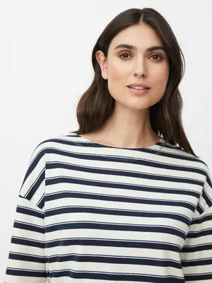 MASAI COPENHAGEN Mabeannie Striped Cotton Top