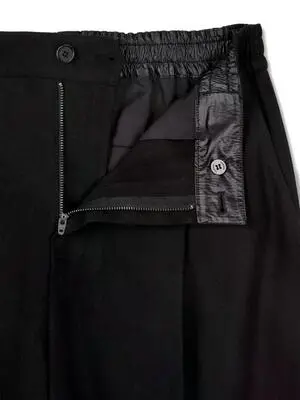 STUDIO TOMBOY Pleated Trousers With Button Fastening