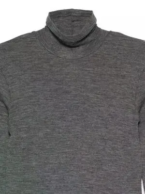 FORTE_FORTE Mélange Turtleneck T-shirt - Grey