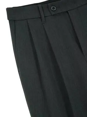 STUDIO TOMBOY Button-fastening Pleated Trousers