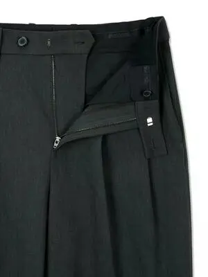 STUDIO TOMBOY Button-fastening Pleated Trousers
