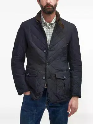 Barbour Lutz Quilted Jacket - Blue