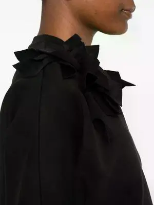 PSOPHIA Bow-appliqué Blouse