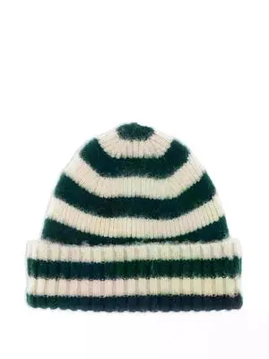 Howlin' Striped Beanie - Green