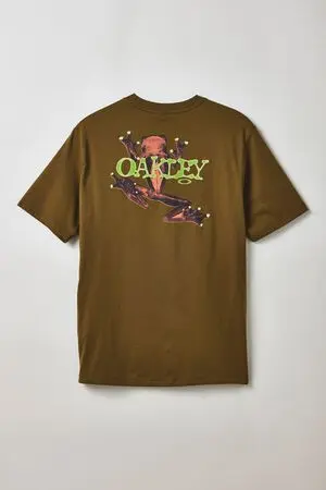 Oakley Stuck On Graphic Tee - Olive