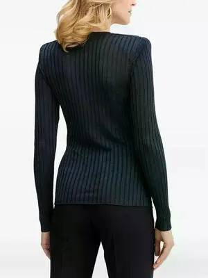 Elisabetta Franchi V-neck Ribbed Knitwear