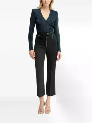 Elisabetta Franchi V-neck Ribbed Knitwear