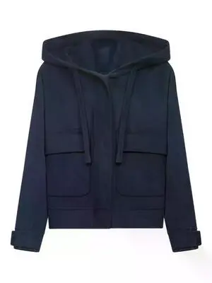 Max Mara Gary Hooded Patch-pocket Coat