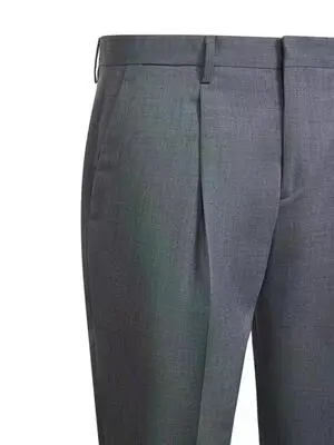 D4.0 Pleated Turn-up Trousers