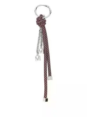 Michael Kors Knot-detail Keyring - Brown