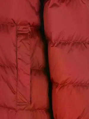 Max Mara Felice Hooded Puffer Coat - Red