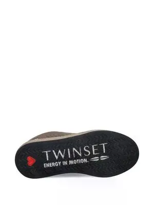 TWINSET Embossed-pattern Sneakers