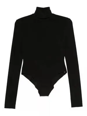 Norma Kamali Roll-neck Long-sleeve Bodysuit