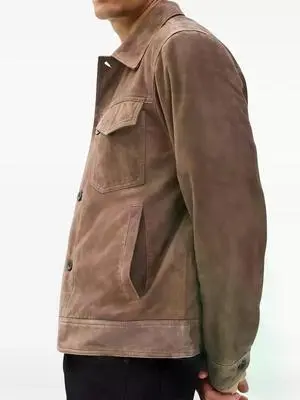 Rag & Bone Suede Jacket - Brown