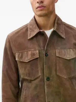 Rag & Bone Suede Jacket - Brown
