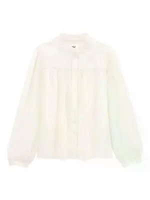 Ba&sh Ruffled-collar Button-down Blouse