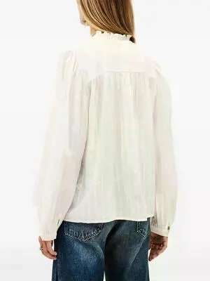 Ba&sh Ruffled-collar Button-down Blouse