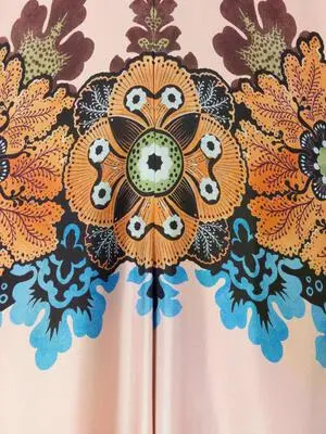 La DoubleJ Magnifico Floral-print Maxi Dress - Neutrals